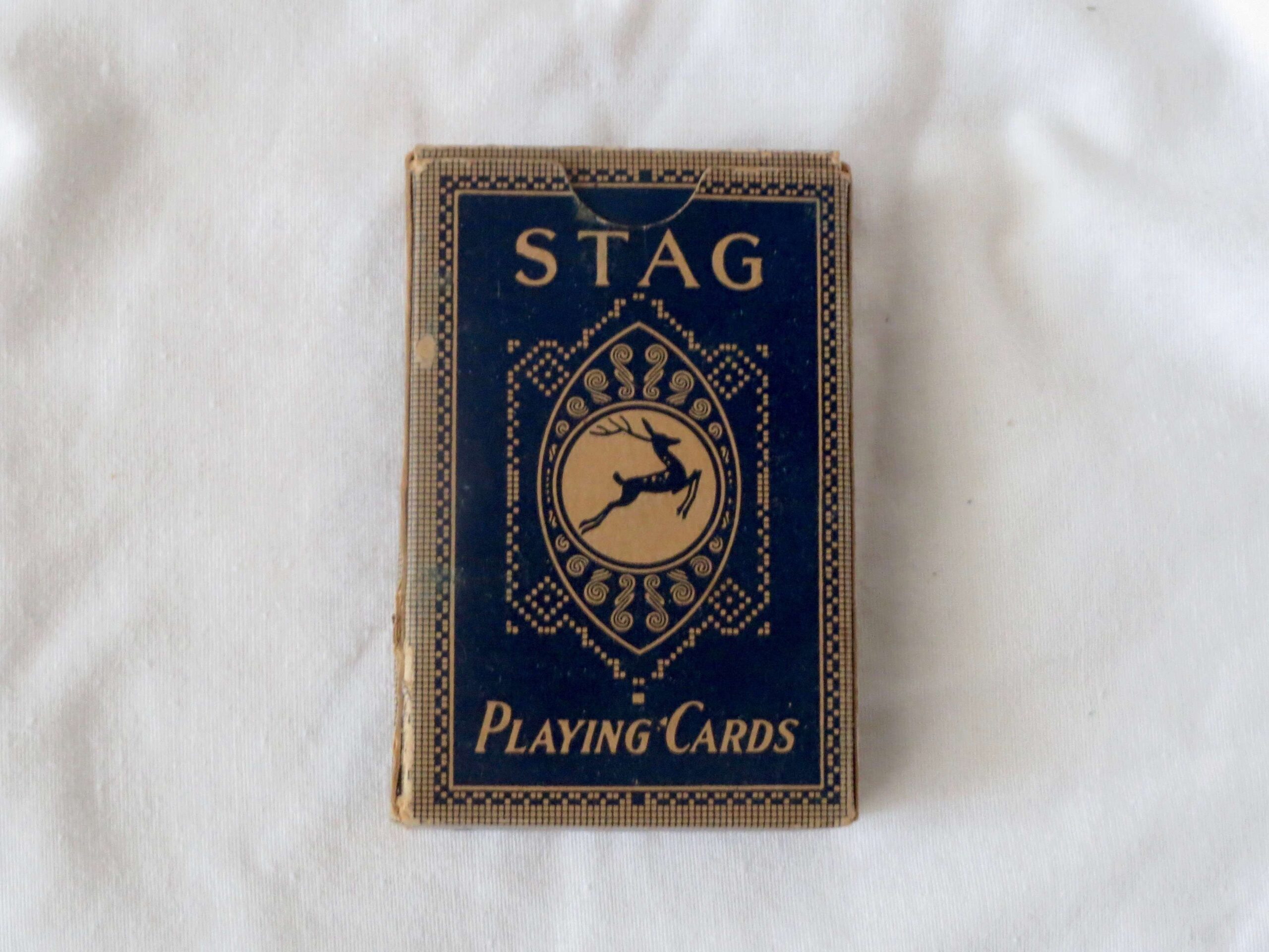 Stag playing cards by Canadian Playing Card Co. (c1925).